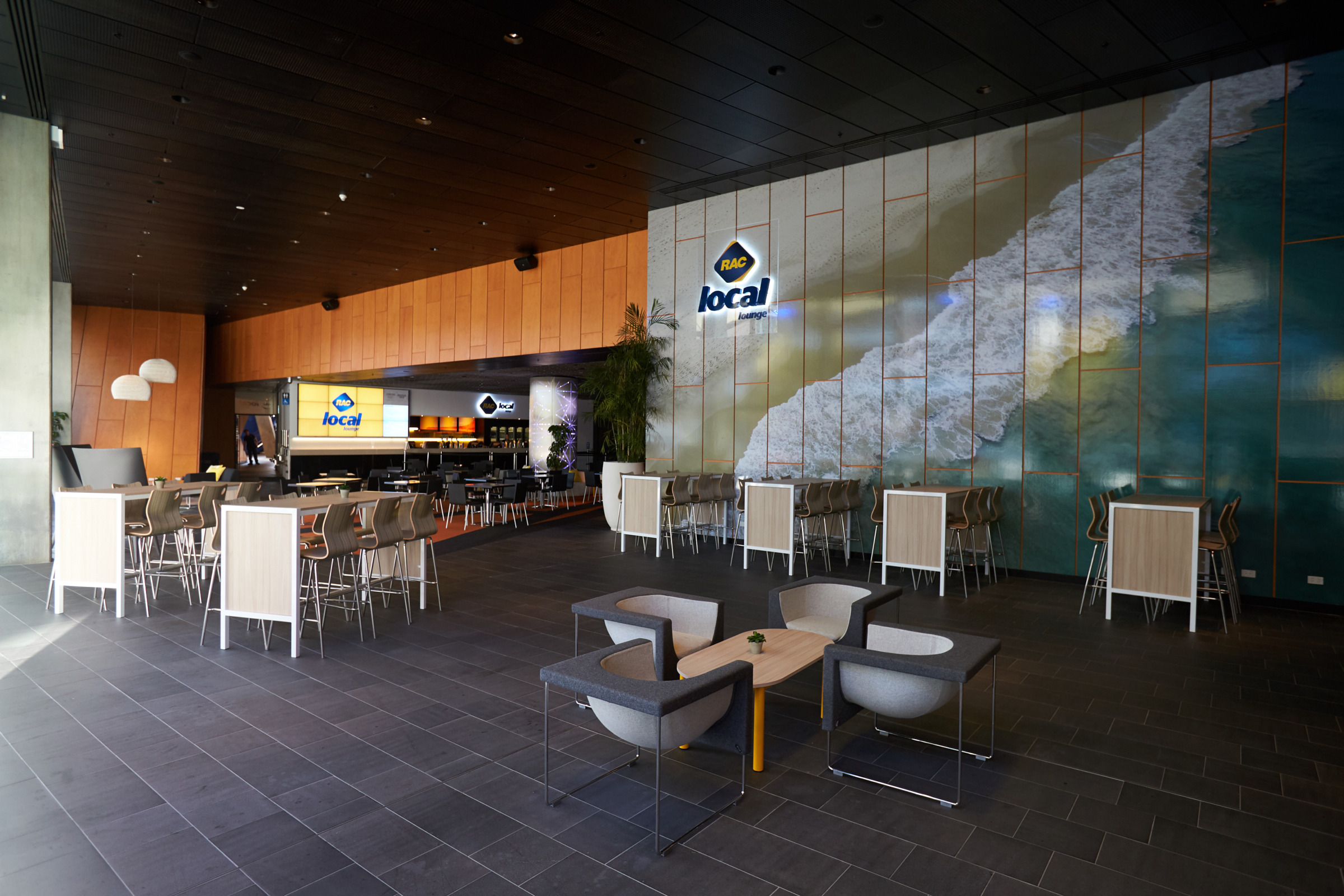 RAC Local Lounge - RAC Arena - Corporate Functions Perth WA