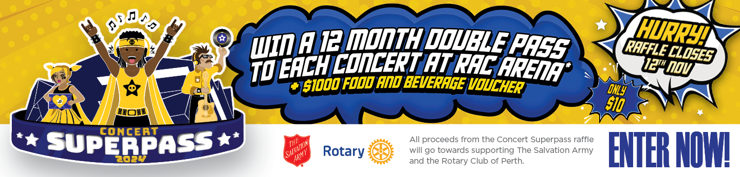 Venue Map & Info Desk - RAC Arena - Perth Event Venues WA