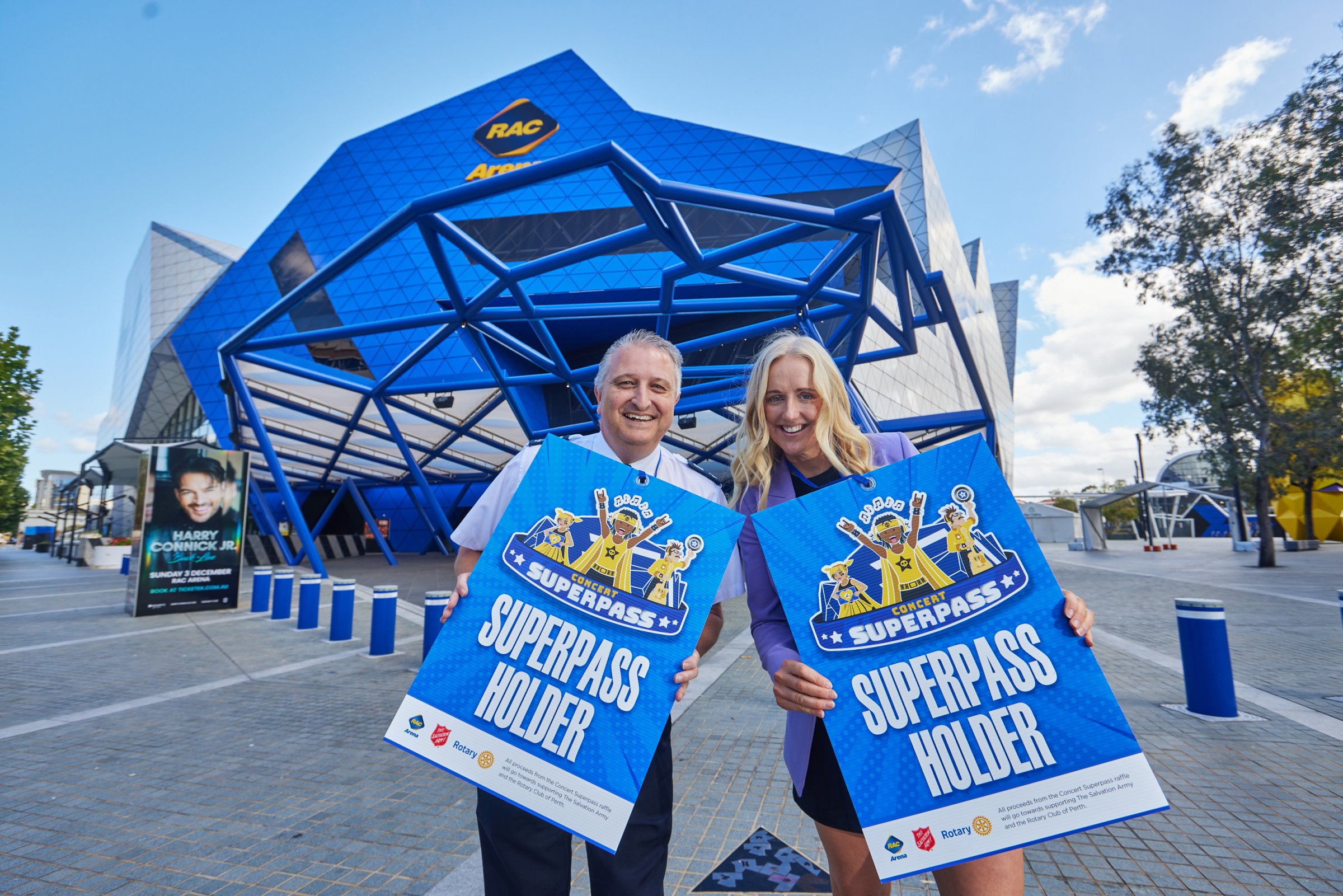 RAC Arena’s Concert Superpass Charity Raffle is back! - RAC Arena